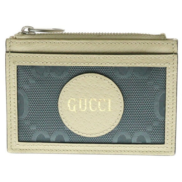 Gucci | Bags | Gucci Logo Gg Canvas Card Wallet Pass Coin Beige | Poshmark